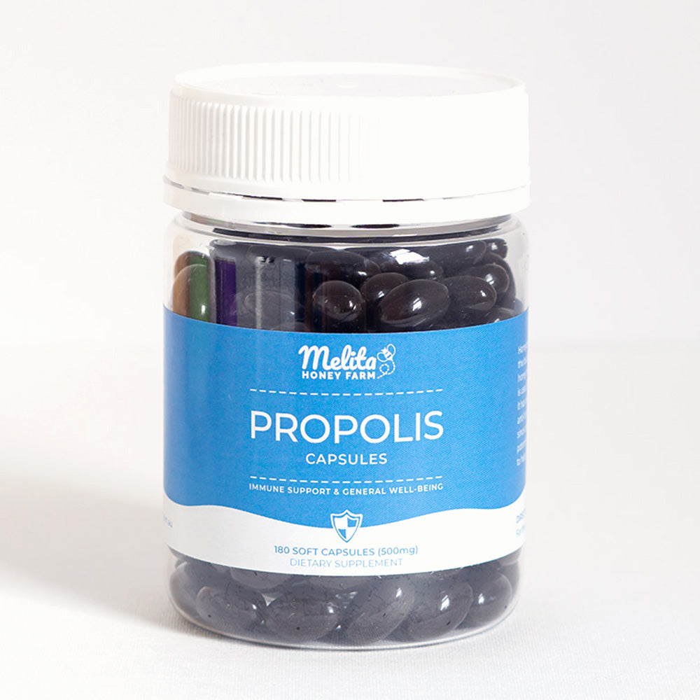 Propolis Capsules – Melita Honey Farm