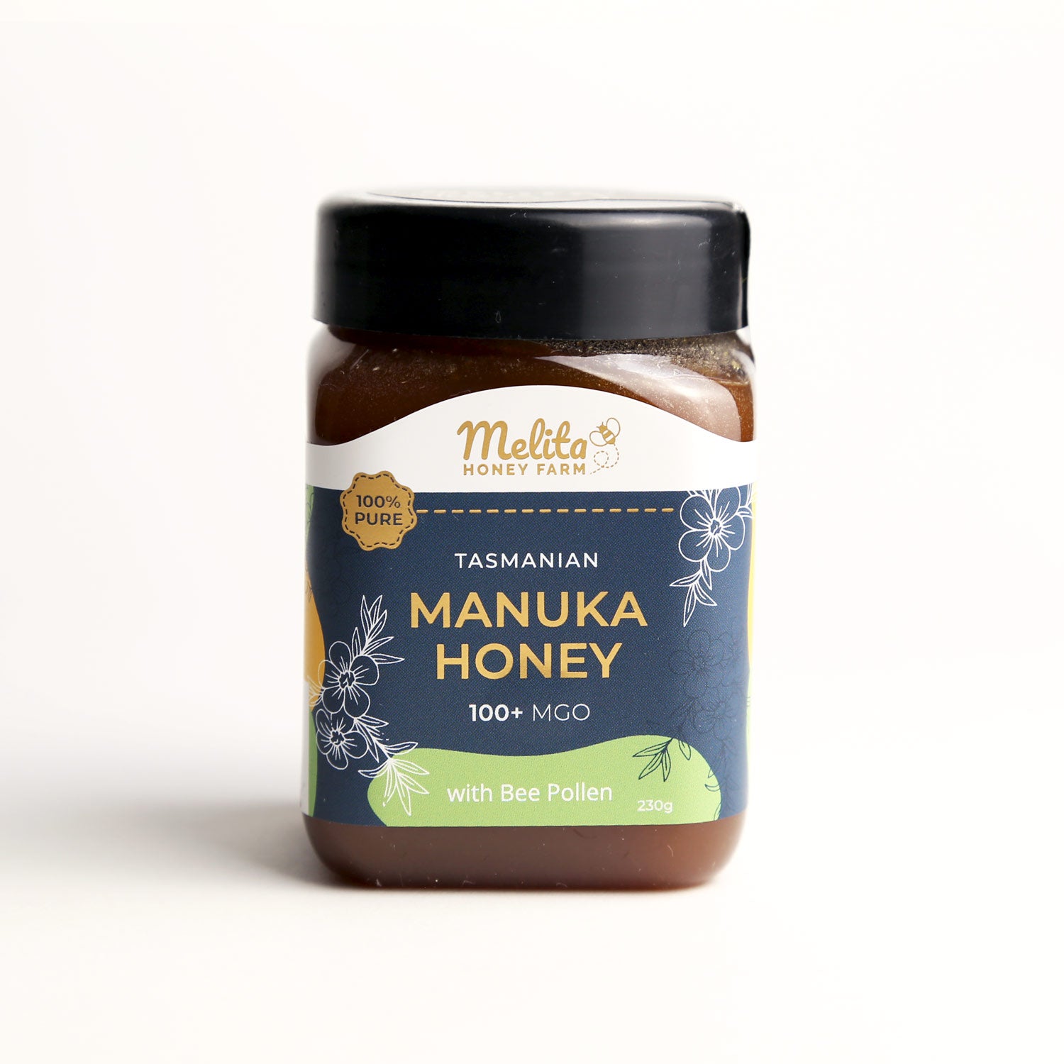 Manuka Honey with Bee Pollen – Melita Honey Farm